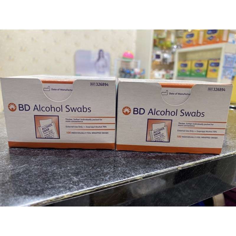 Jual Alkohol Swab/bd Alcohol Swab Isi 100 Pcs Di Seller My Melody ...