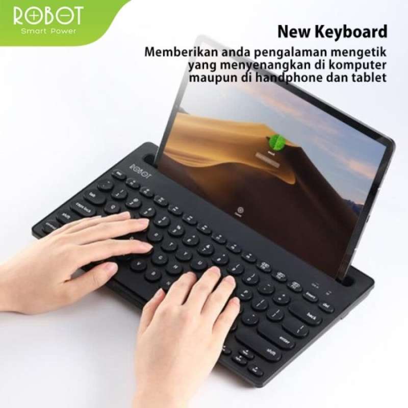 Promo BEST SELLER..!! ROBOT KB10 Multi-Device Bluetooth & Wireless ...