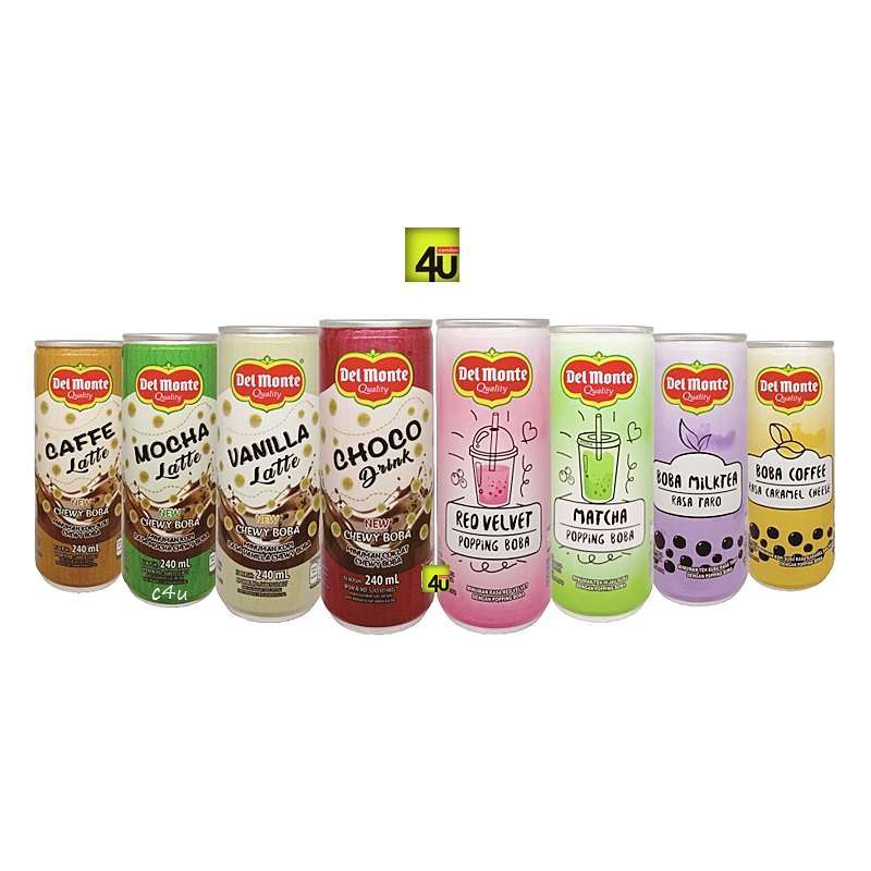 Jual Del Monte - Delicious Boba Drink - 240 ml RTD di Seller cemilan4u ...