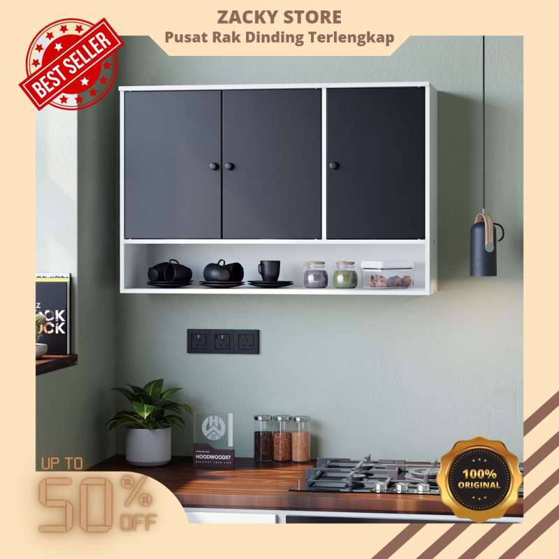 Promo Kitchen Set Lemari Dapur 3 Pintu Minimalis Multifungsi Rak Dapur ...