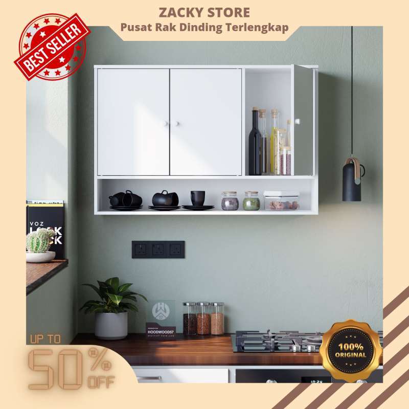 Promo Kitchen Set Lemari Dapur 3 Pintu Minimalis Multifungsi Rak Dapur ...