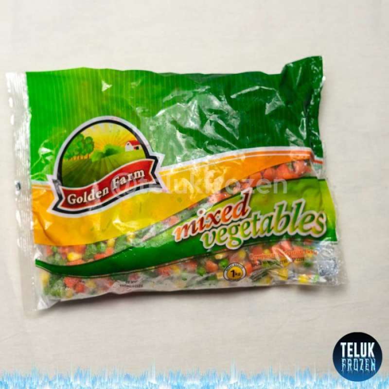 Jual golden farm mixed vegetables 1kg mix vege sayuran campur beku di ...