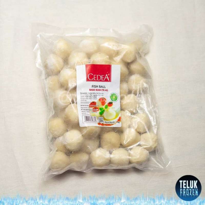 Jual cedea fish ball baso ikan tr 45 tr45 bakso fishball 1kg 1 kg ...