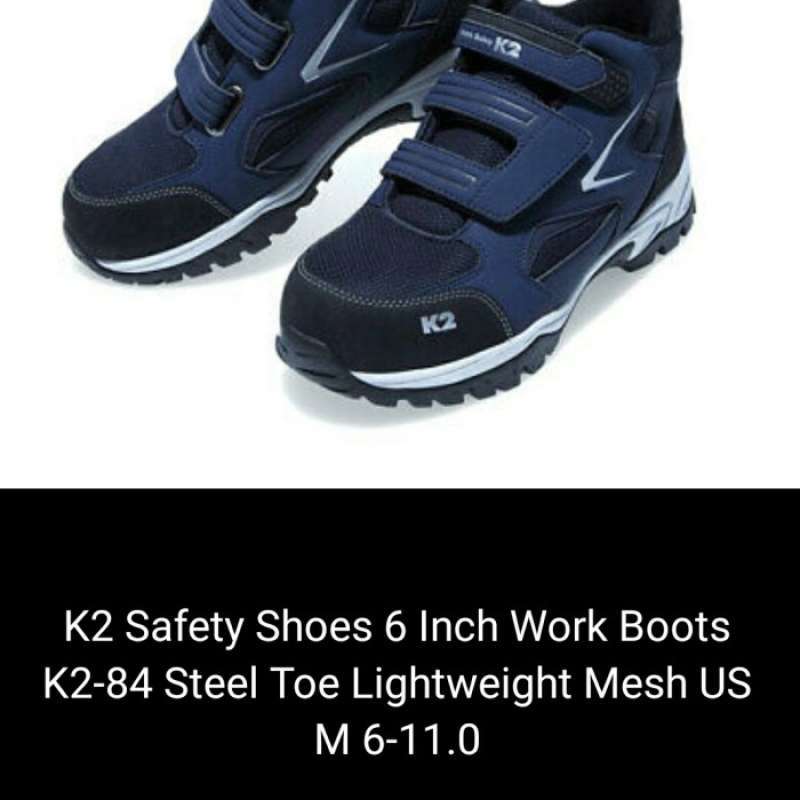 Jual Safety Shoes K2-84 Style Velcro Boots Ðÿ’¯% Original By K2 Safety Di Seller Berkah Mulia ...