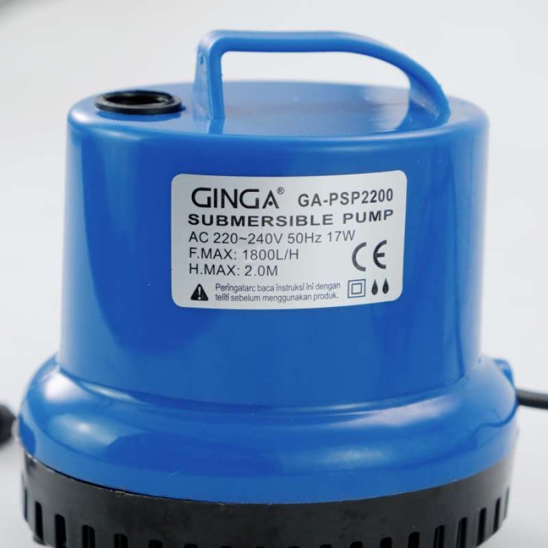Promo Pompa Air Celup Aquarium 17 W Ginga Ga Psp 2200 Psp-2200 Kolam ...