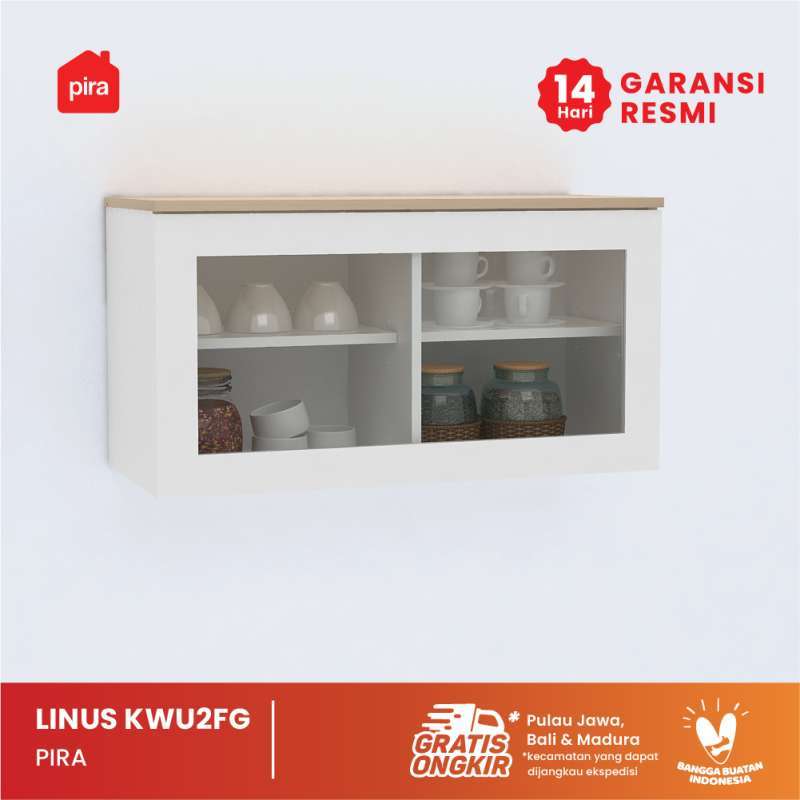 Promo Pira - Linus KWU2FG Rak Gantung Dapur Pintu Flip Diskon 25% di ...