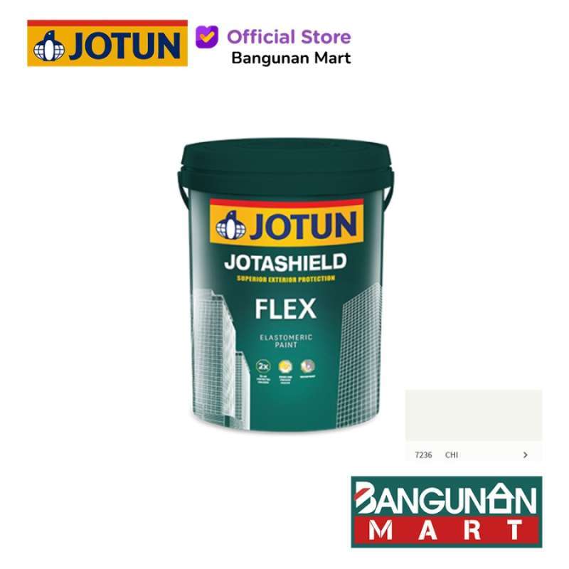 Jual Cat Tembok Eksterior JOTUN Jotashield Flex Putih - Chi 2.5 L di ...