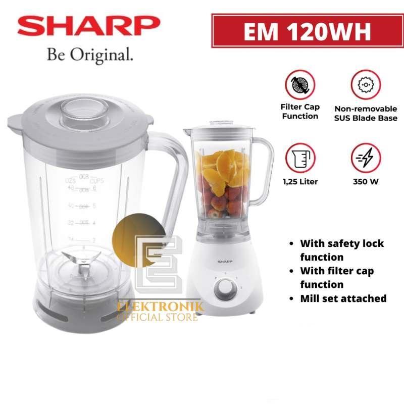 Jual Sharp Blender Em 120wh Blender 1.25l Di Seller Elektronik Official ...