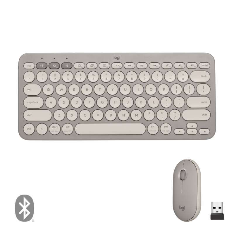 Jual [bundling] Logitech K380 Keyboard Wireless Bluetooth Multi Device And M350 Wireless Bluetooth