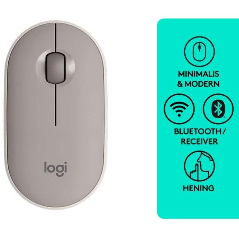 Jual [bundling] Logitech K380 Keyboard Wireless Bluetooth Multi Device And M350 Wireless Bluetooth