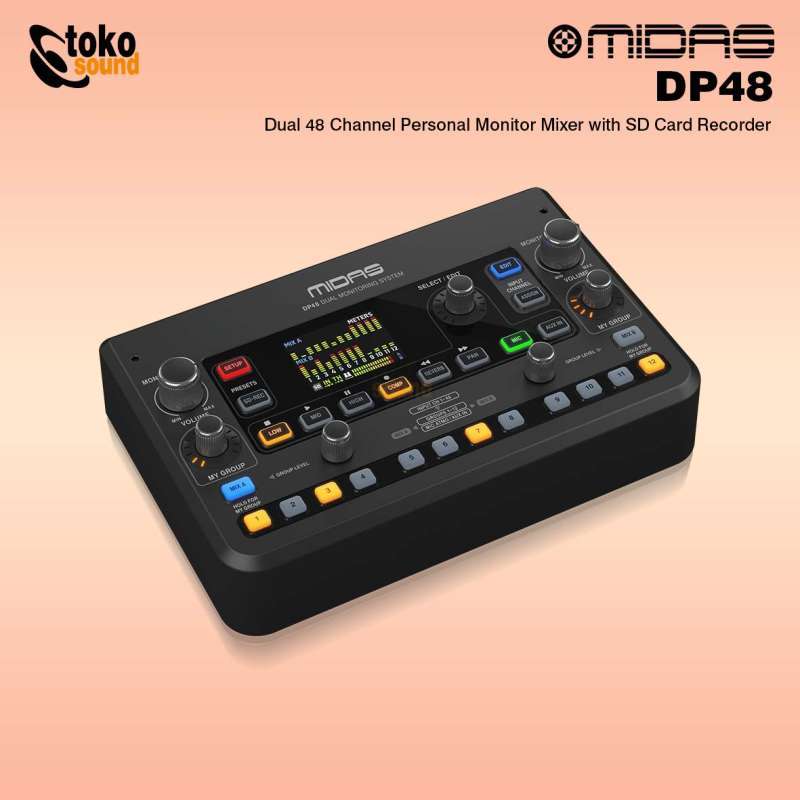 Jual Midas Dp48 - 48 Channel Mixer Personal Di Seller Tokosound ...