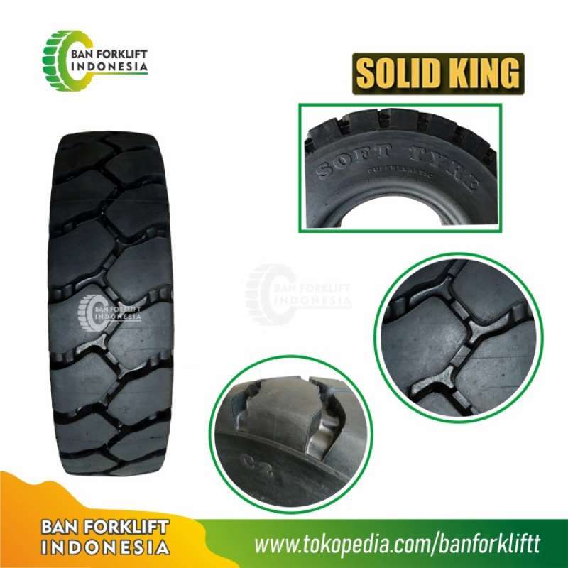 Jual Ban Mati/solid Forklift Ukuran 500-8 Solidking Di Seller The Samz - Serua, Kota Depok | Blibli