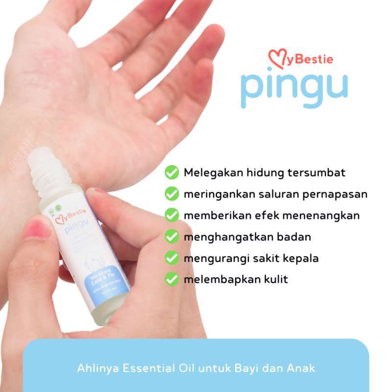 Jual Mybestie Paket Pingu & Ellie - Essential Oil Cough And Flu (no ...