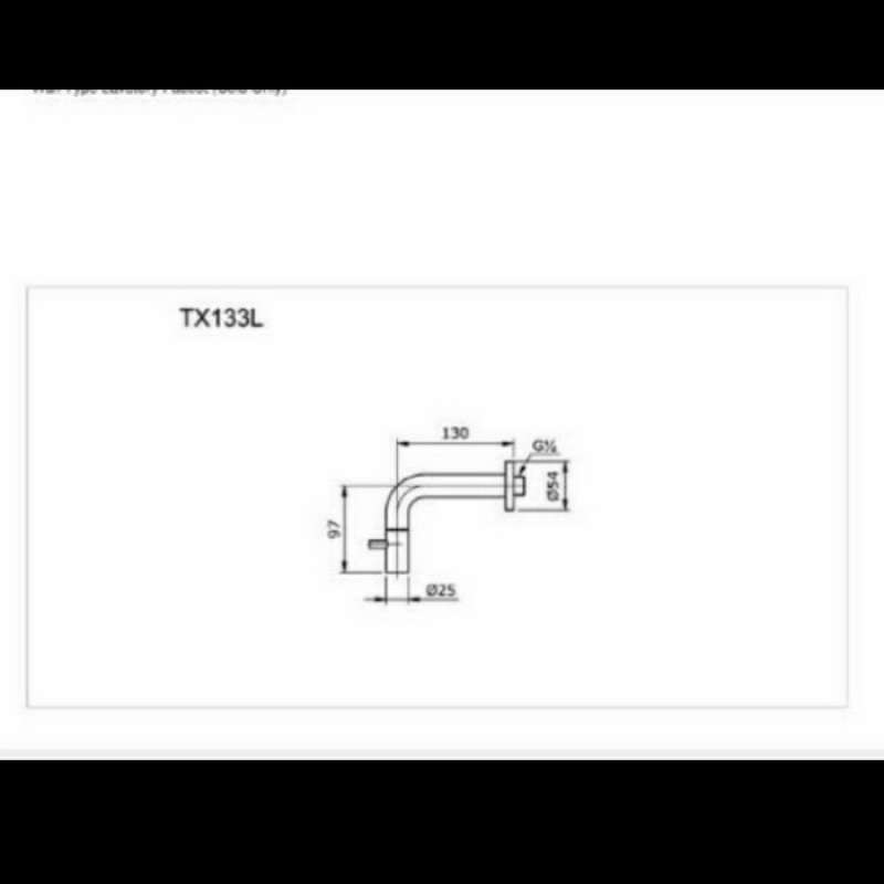 Promo Kran Toto Tx133l//kran Air//kran Wastafel Tembok//kran Wudhu ...