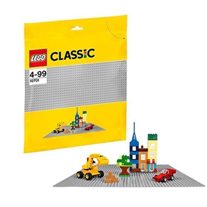 Jual Lego Classic - 10701 Gray Building Base Baseplate Di Seller Regans ...