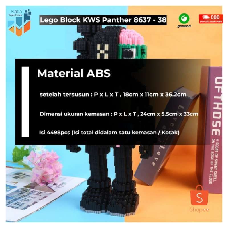 Jual Lego Block Serial Kws Bricks Education Nano Block / Mainan Balok ...