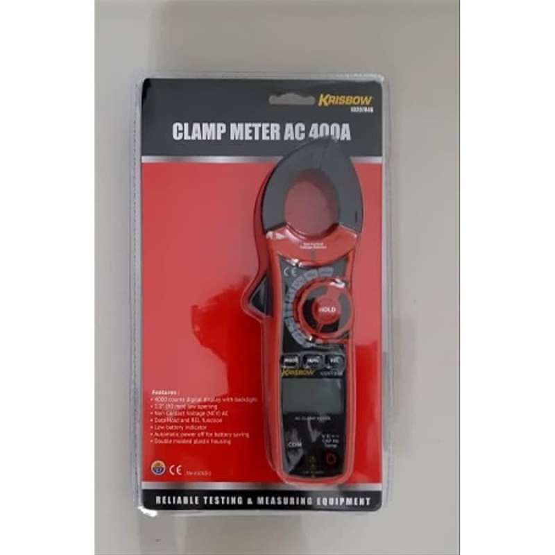 Jual Clamp Meter Krisbow Ac 400a/clamp Meter Di Seller Berkah Mulia ...