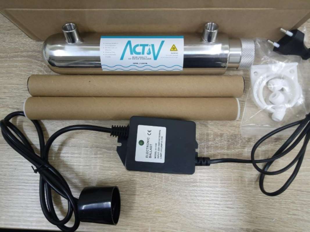Promo Activ Ultraviolet Lamp 1 Gpm / Lampu Uv 1 Gpm Activ Diskon 23% di ...