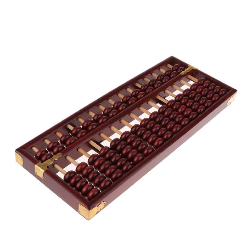 Jual Ancient Wooden Chinese Bead Arithmetic Abacus Counting Tool ...