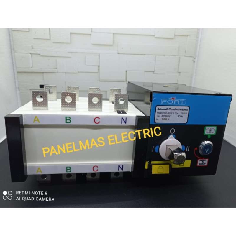 Promo Cos motorized FORT ATS 160A 4P Change Over Switch Panel GGLD-160/4 Diskon 23% di Seller ...