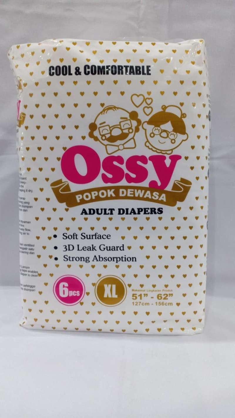 Jual Ossy Popok Dewasa Adult Diapers Xl6 Di Seller Jayaabadisolo Official Store - Kepatihan ...