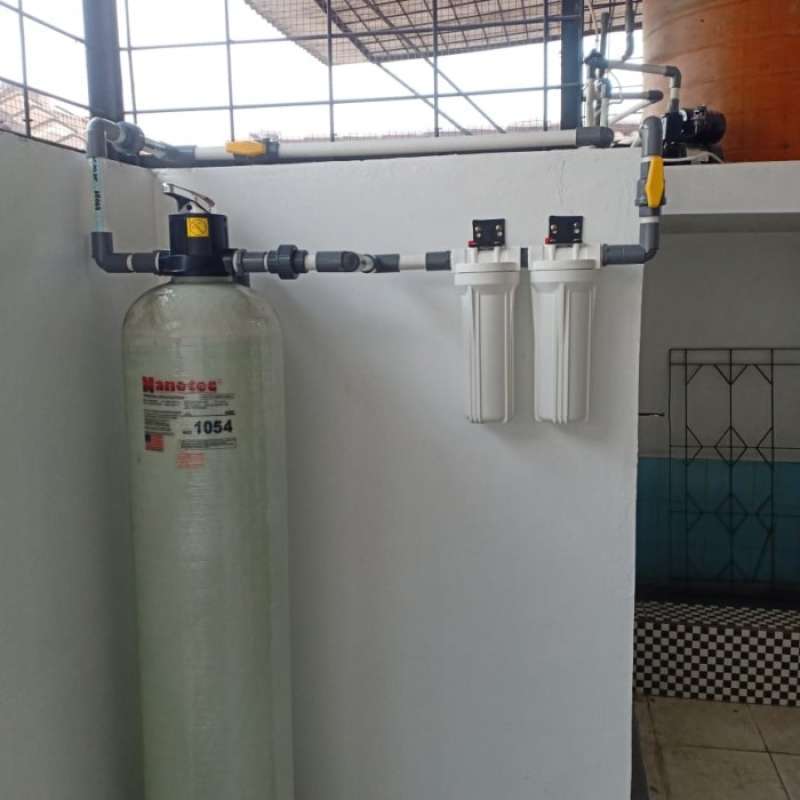 Promo filter air rumah tangga Frp tank 1045 paket karbon goldcarb ...