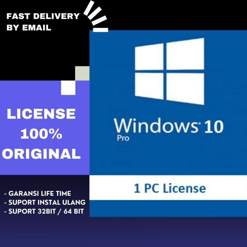 Jual LICENSE KEY WINDOWS 10 PRO / ORIGINAL AKTIVASI WINDOWS 10 PRO di ...