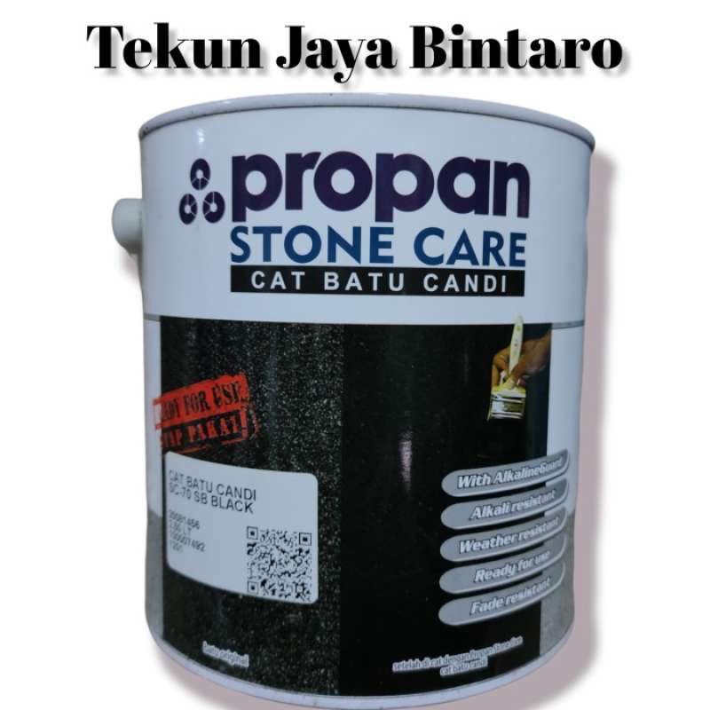 Promo Cat Batu Candi Alam Propan Stone Care - Black 2,5 Liter Diskon 23 ...
