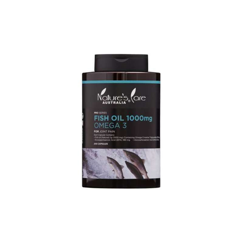 Jual Nature's Care Pro Series Fish Oil 1000mg Omega 3 Cap X 200 Di ...
