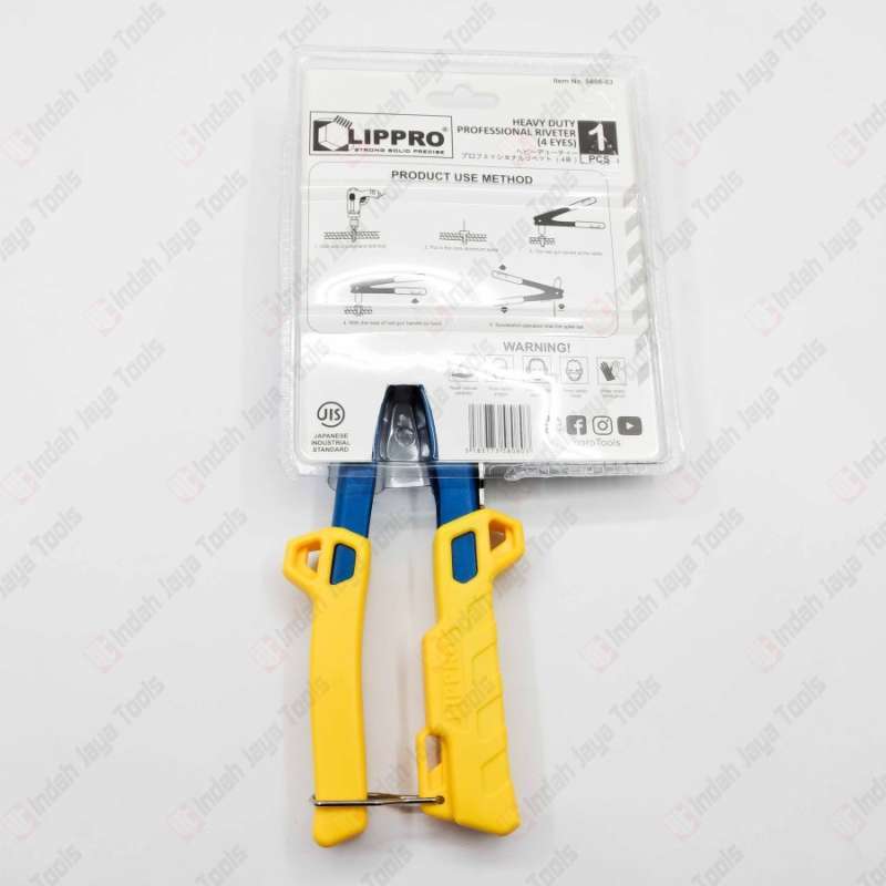 Jual Lippro 5808-03 Tang Rivet Heavy Duty Hand Rivetter Rifet Ripet ...