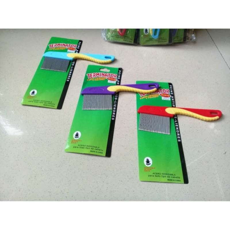 Promo Sisir Serit Magnet Logam Kutu Anti Ketombe Piojos - Terminator ...