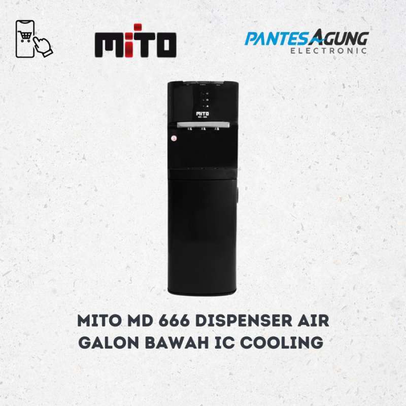 Jual Mito Md 666 Dispenser Air Galon Bawah Ic Cooling Sistem Md666 ...