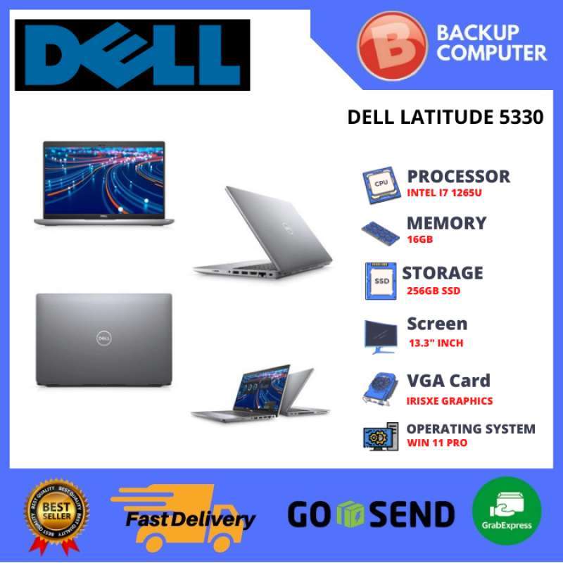 Jual LAPTOP DELL LATITUDE 5330 I7 1265U 16GB 256GB SSD di Seller BACKUP ...
