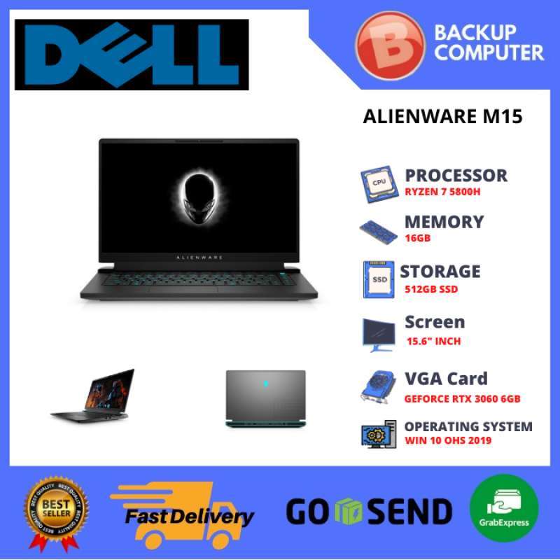 Jual Dell Alienware M15 R7 5800h 16gb 512gb Ssd Di Seller Backup ...