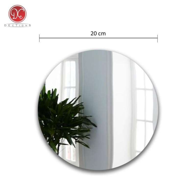 Promo DEcTionS Kaca Cermin Dinding Bulat Aesthetic Round Mirror ...