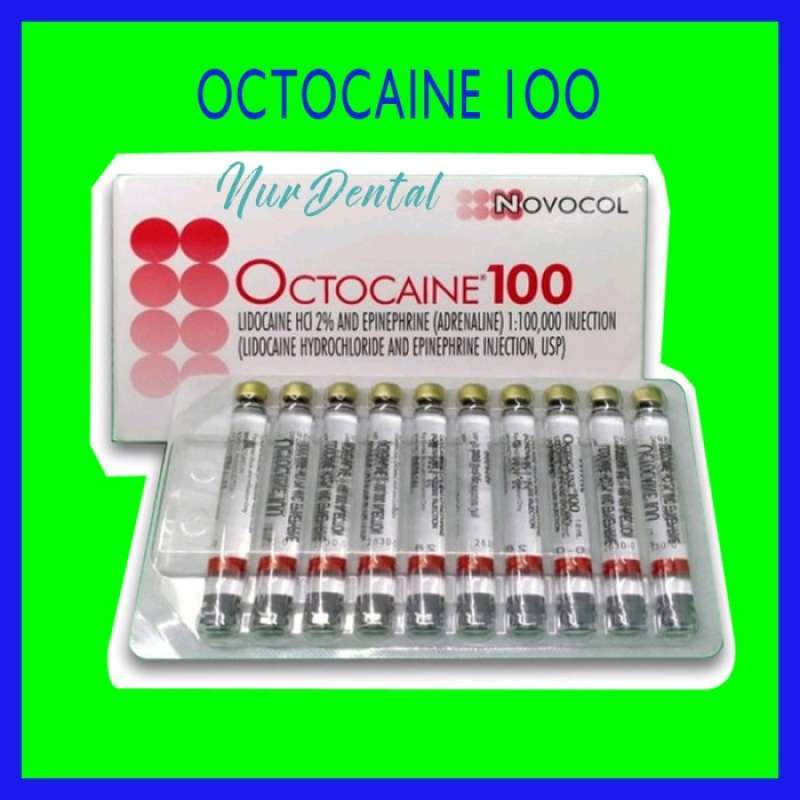 Promo Dental okto cain Oktokain 100 octocain 100 dental octo Diskon 33% ...