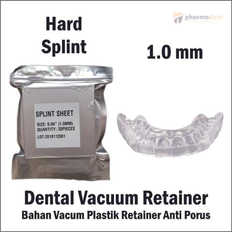 Jual Dental Lab Splint Thermoforming Material/dental Resin Sheet 1 Mm ...