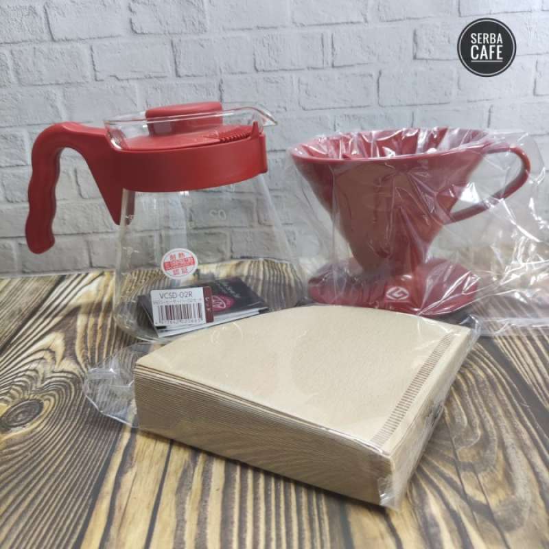 Promo HARIO V60 DRIPPER SERVER SET 02 (ORIGINAL) Diskon 33% di Seller ...