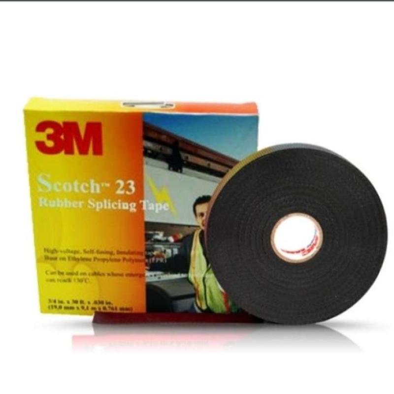 Promo Rubber 3M Splicing Tape Scotch 23 Isolasi Listrik Isolasi Tahan ...