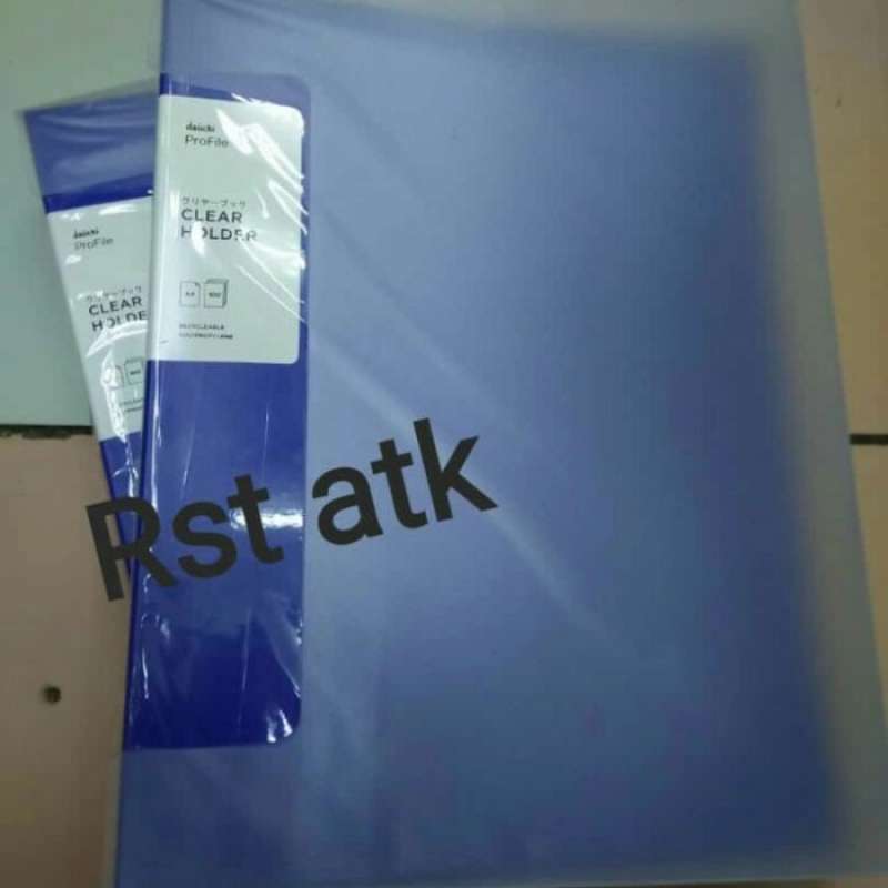 Promo clear holder daiichi size A4 100 lbr pocket Diskon 23% di Seller ...