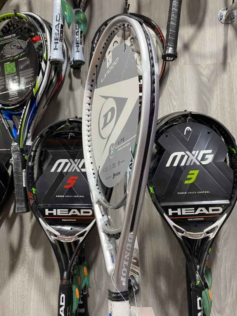 Jual Raket Tenis Dunlop Lx 1000 [255 Gram / 115 Inc] Di Seller Sadhana ...