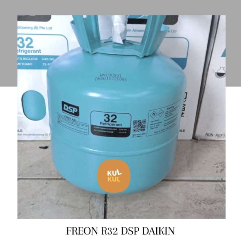 Promo FREON R32 ISI 3 KG - DSP DAIKIN ORIGINAL. Diskon 33% di Seller ...
