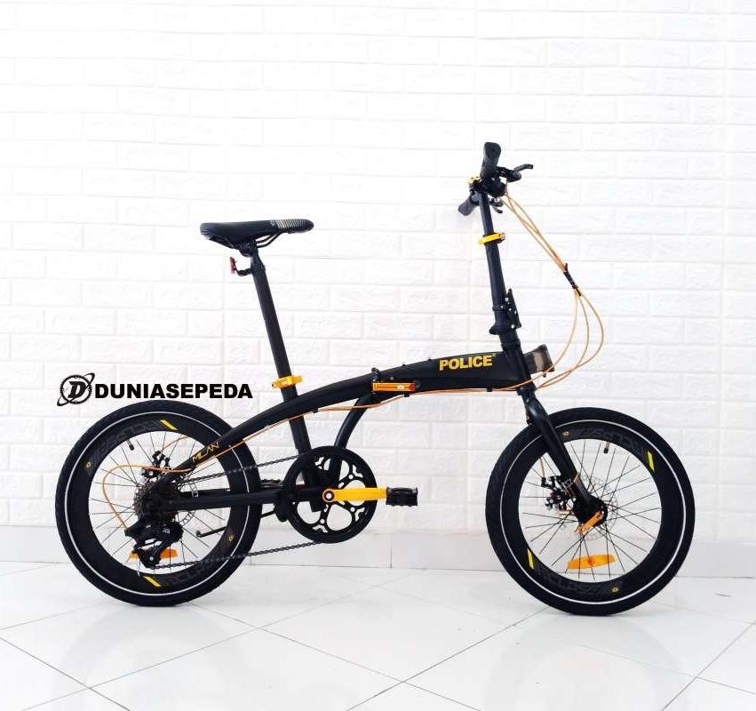 Jual Sepeda Lipat Element 20 Police Milan 8 Speed⁣ ⁣ Di Seller Toko ...