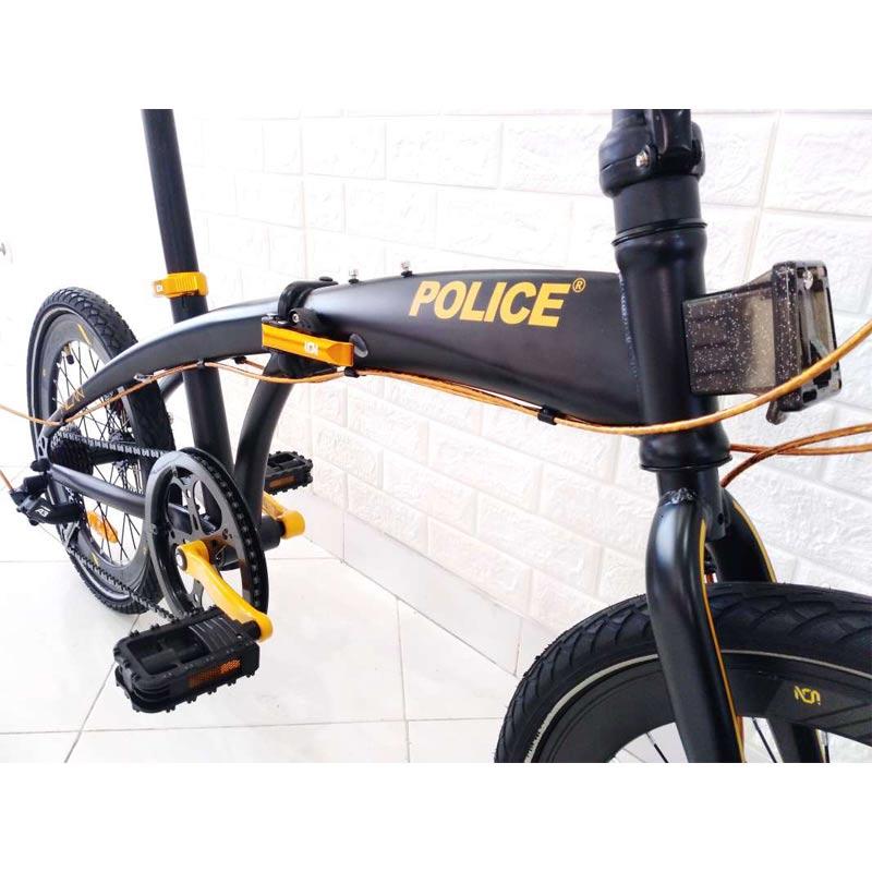 Jual Sepeda Lipat Element 20 Police Milan 8 Speed⁣ ⁣ Di Seller Toko ...