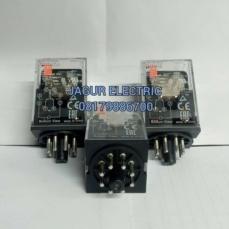 Promo RELAY OMRON MKS2P-220VAC/MK2P-220VAC OMRON ORIGINAL Diskon 33% di Seller Umar Store Tick ...