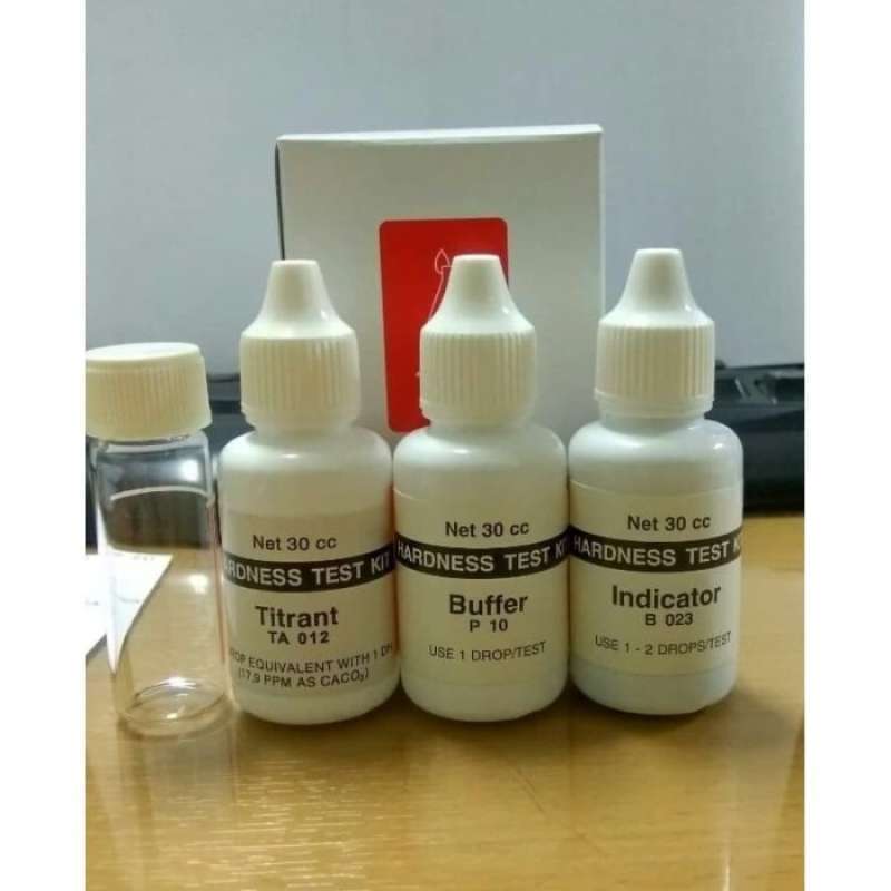 Jual Hardness Test Kit Set Alfa Test Titrant Buffer Indicator Di Seller ...