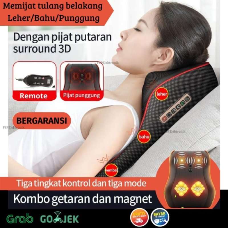 Jual Alat Pijat Terapi Elektrik Leher Dan Bagian Tubuh Massger Electric ...