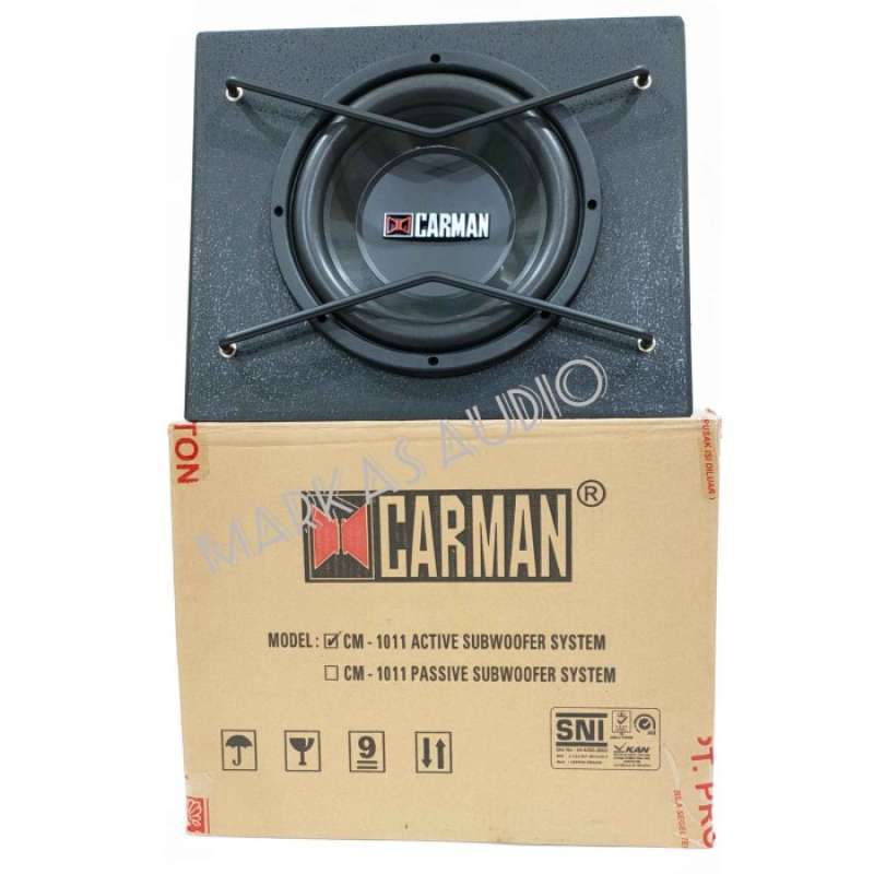 Jual Subwoofer Aktif 10 Inch Basstube Carman Cm-1011 Di Seller Markas Audio - Kedoya Utara-2 ...