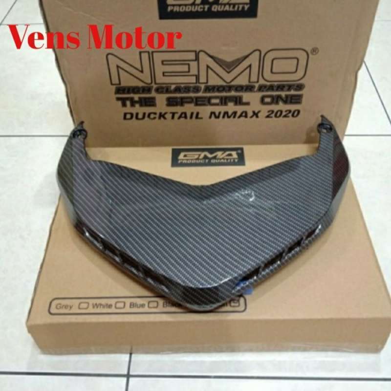 Promo Ducktail Nmax 2020 - 2022 New Carbon Nemo/ Sirip Lampu Belakang ...