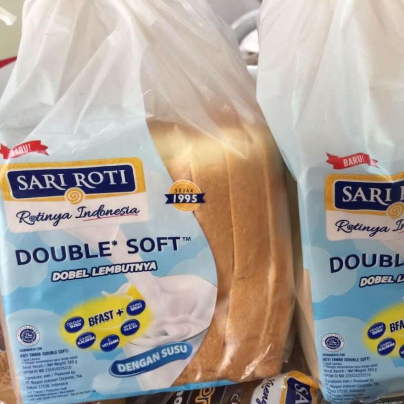 Jual Sari Roti Roti Double Soft Dobel Lembutnya - Kemasan 360 Gr Di ...